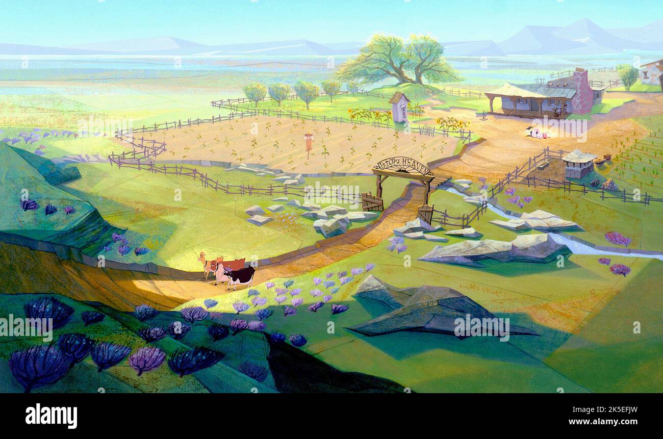 THE PATCH OF HEAVEN FARM, HOME ON THE RANGE, 2004 Stock Photo - Alamy