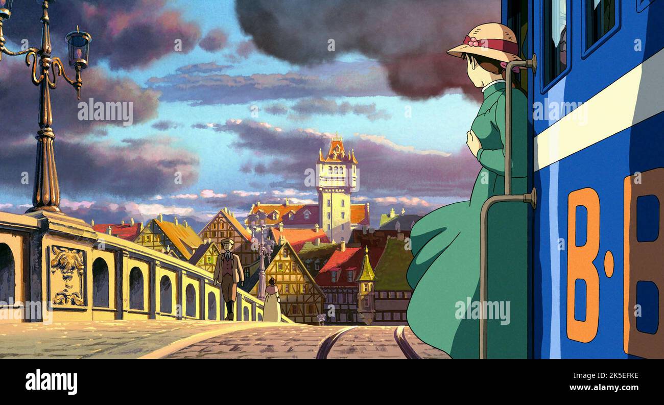 YOUNG SOPHIE, HOWL'S MOVING CASTLE, 2004 Stock Photo - Alamy