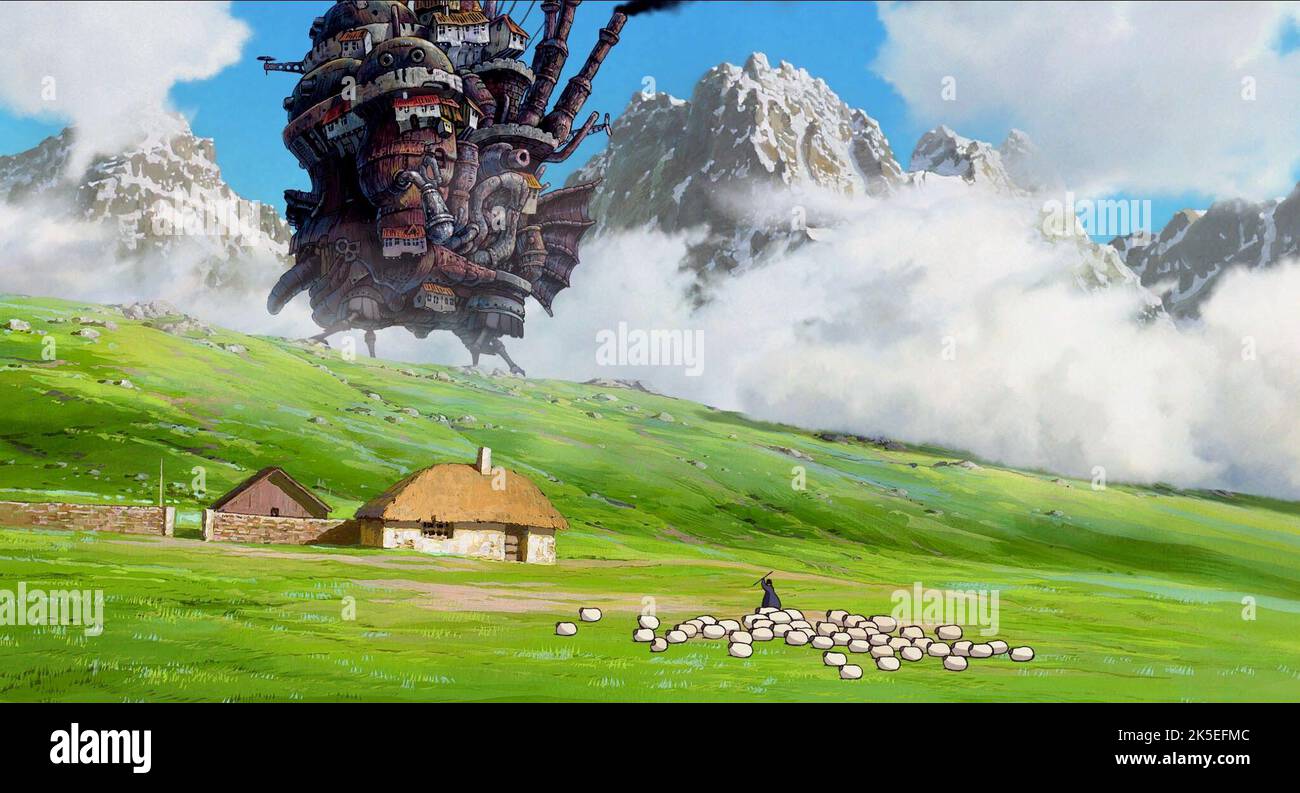THE CASTLE, HOWL'S MOVING CASTLE, 2004 Stock Photo - Alamy