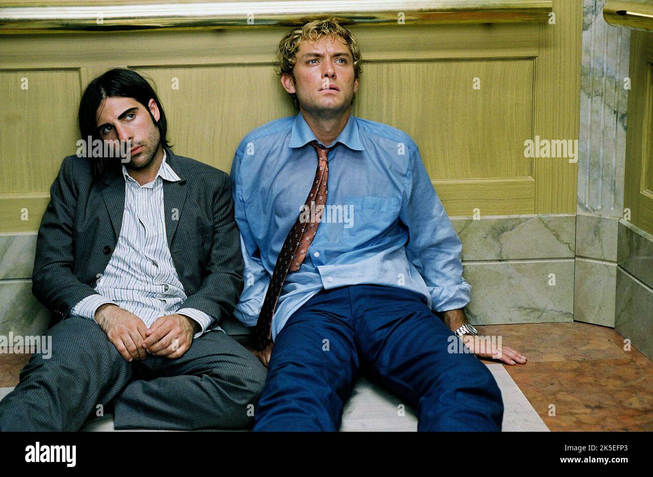 JASON SCHWARTZMAN, JUDE LAW, I HEART HUCKABEES, 2004 Stock Photo - Alamy