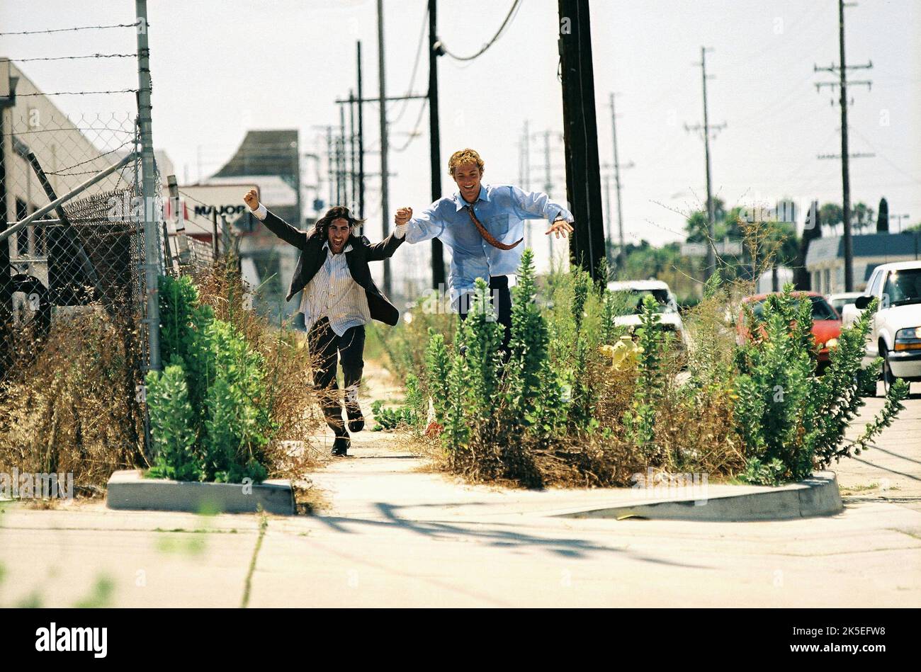 JASON SCHWARTZMAN, JUDE LAW, I HEART HUCKABEES, 2004 Stock Photo - Alamy