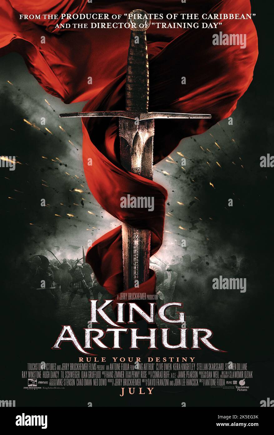 FILM POSTER, KING ARTHUR, 2004 Stock Photo - Alamy
