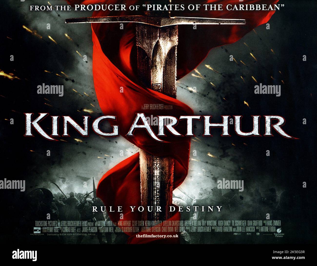 FILM POSTER, KING ARTHUR, 2004 Stock Photo - Alamy