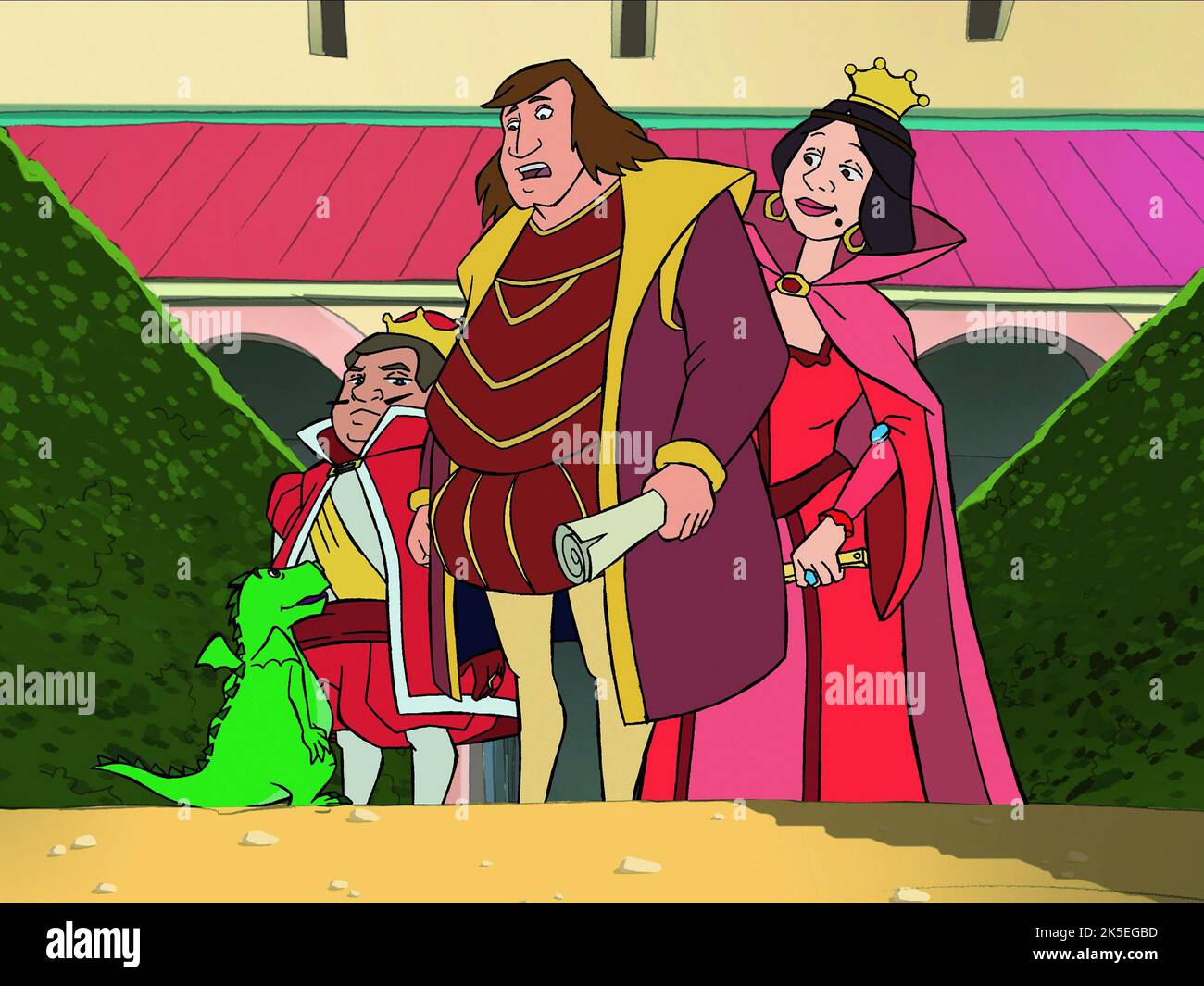 DRACHE HEKTOR, CHRISTOPHER COLUMBUS, LILLY THE WITCH, 2004 Stock Photo ...