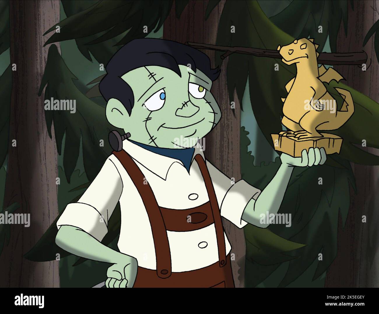 FRANKENSTEIN'S MONSTER, LILLY THE WITCH, 2004 Stock Photo - Alamy