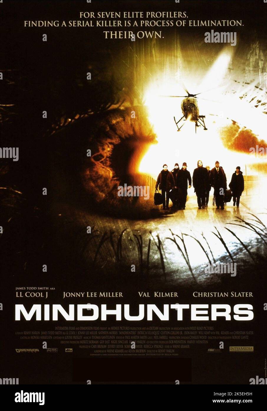 FILM POSTER, MINDHUNTERS, 2004 Stock Photo - Alamy