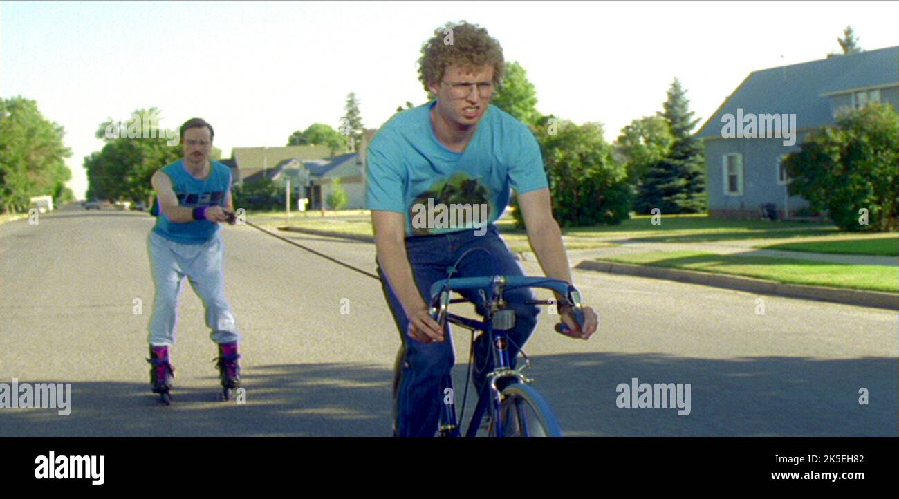 AARON RUELL, JON HEDER, NAPOLEON DYNAMITE, 2004 Stock Photo - Alamy