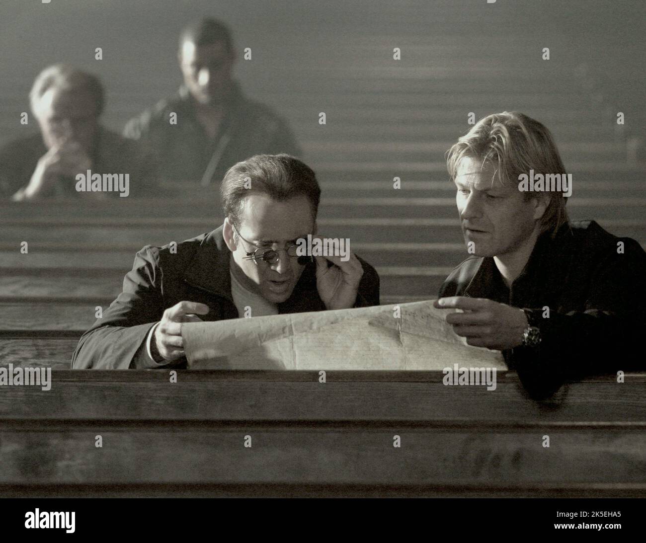 NICOLAS CAGE, SEAN BEAN, NATIONAL TREASURE, 2004 Stock Photo - Alamy