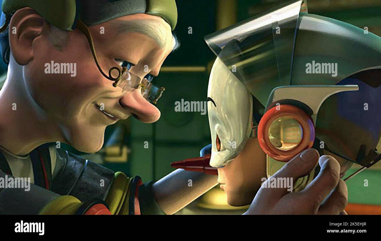 GEPPETTO,PINOCCHIO, PINOCCHIO 3000, 2004 Stock Photo - Alamy