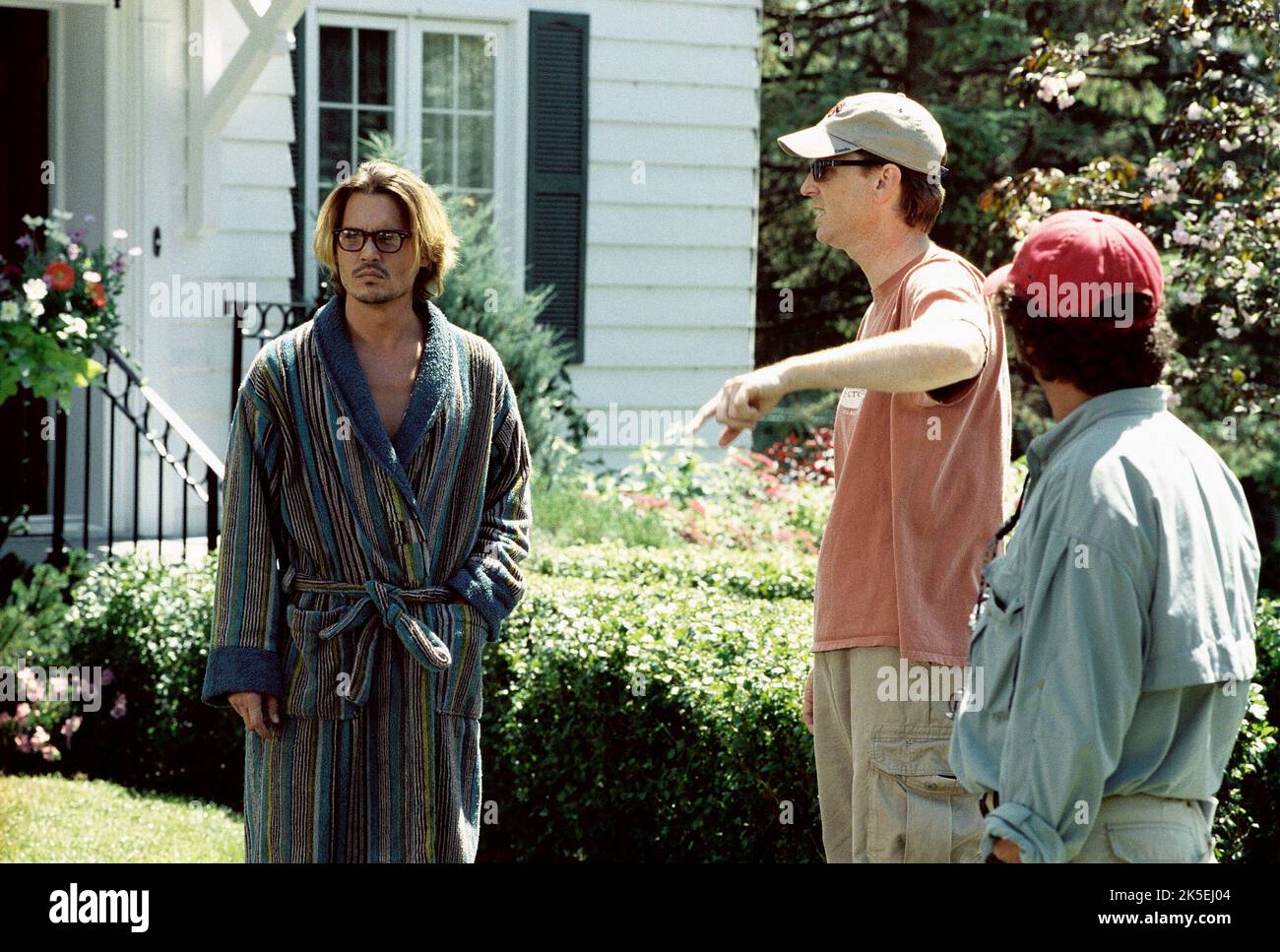 JOHNNY DEPP, DAVID KOEPP, SECRET WINDOW, 2004 Stock Photo - Alamy