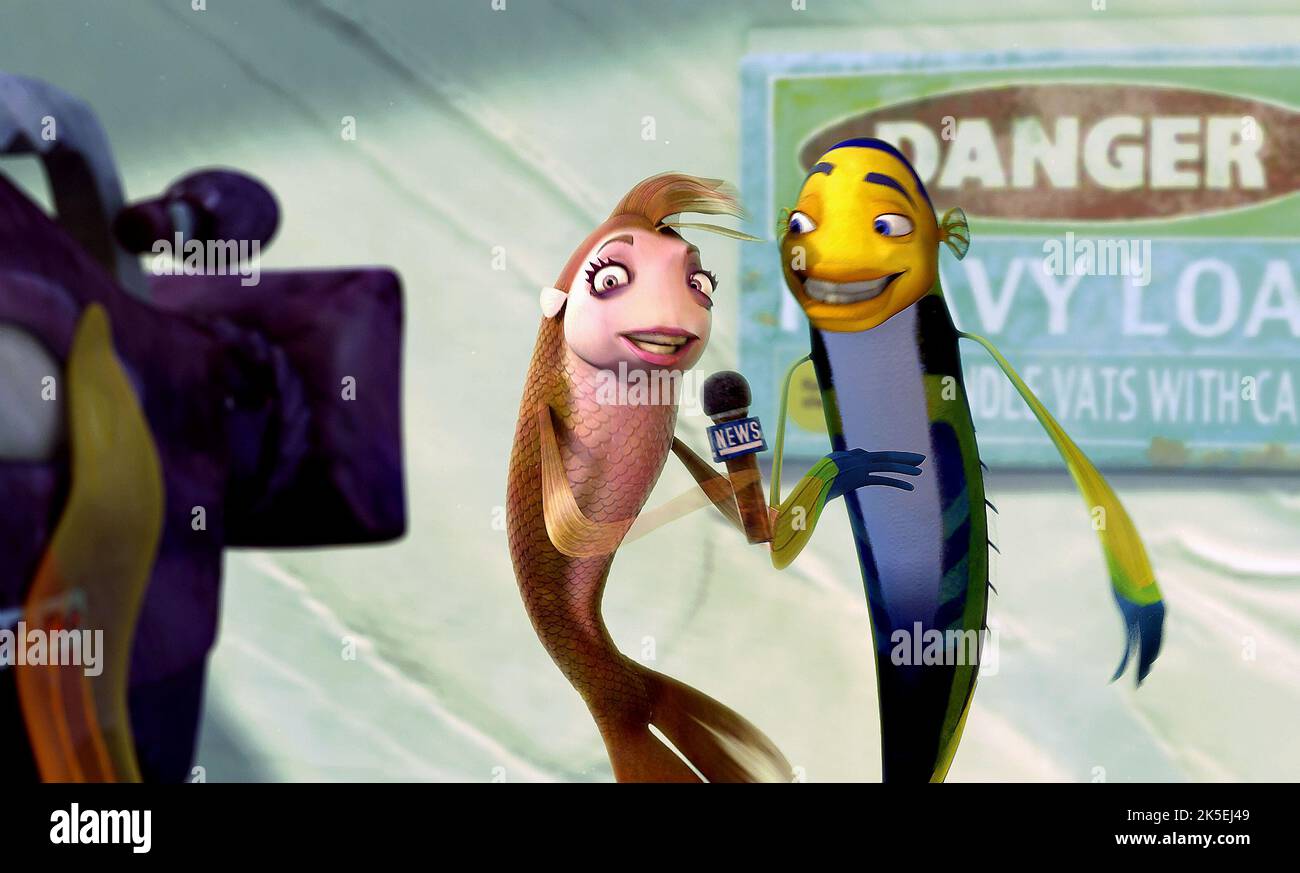 KATIE CURRENT, OSCAR, SHARK TALE, 2004 Stock Photo - Alamy