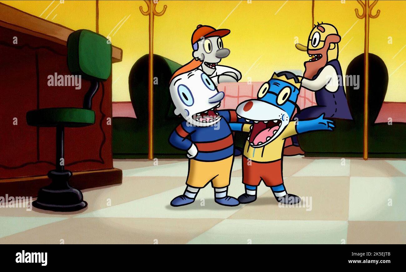 LEONARD, SPOT THE DOG AKA SCOTT, TEACHER'S PET, 2004 Stock Photo - Alamy