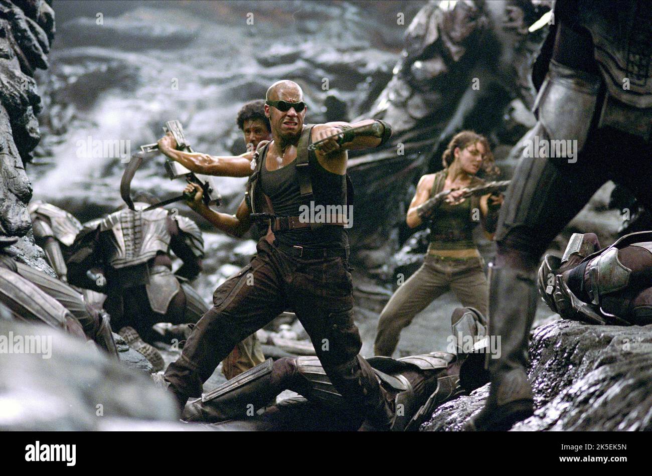 DIESEL,DAVALOS, THE CHRONICLES OF RIDDICK, 2004 Stock Photo - Alamy