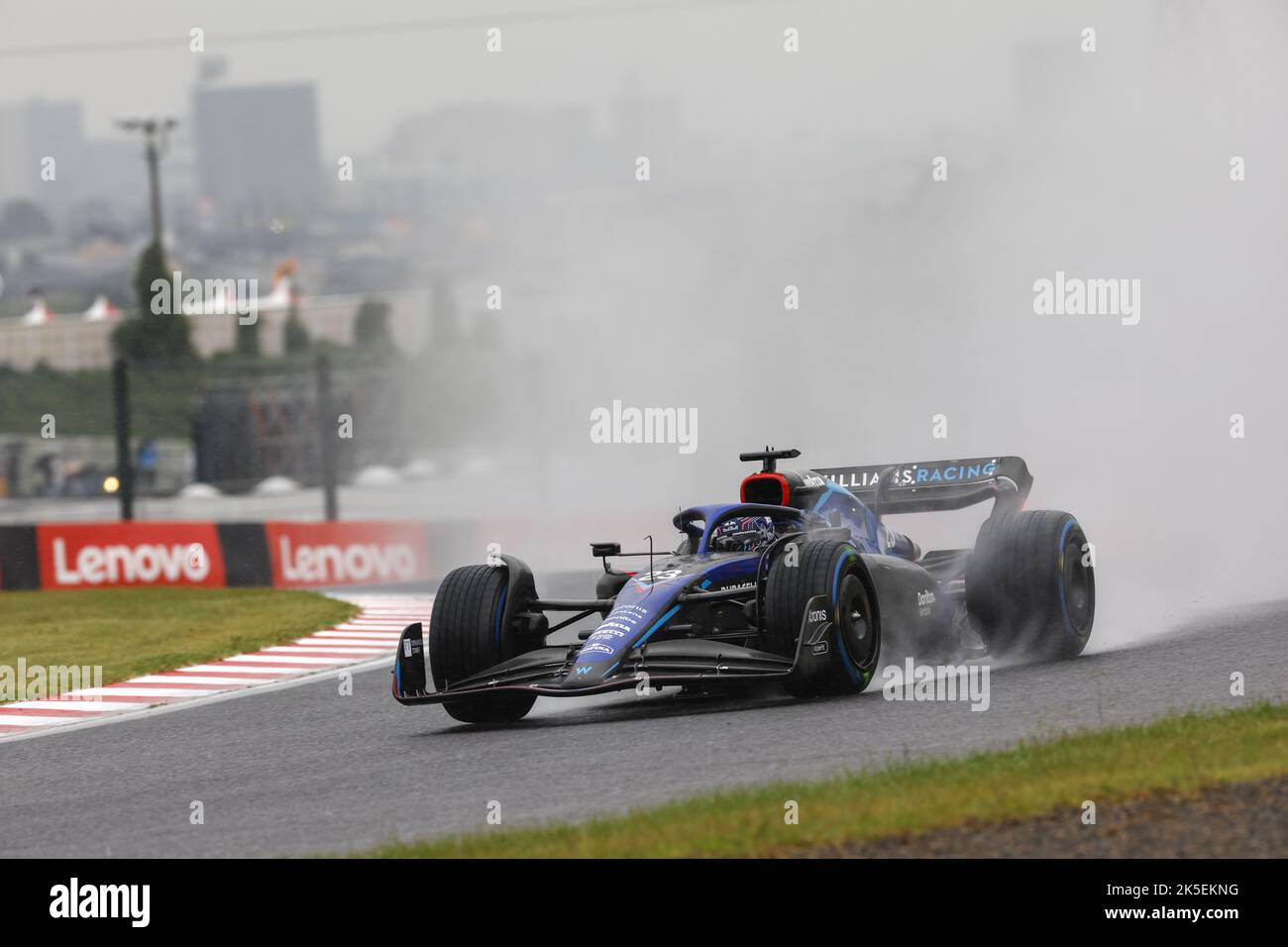 Suzuka, Japan. 07th Oct, 2022. 23 ALBON Alexander (tha), Williams Racing FW44, action during the ...