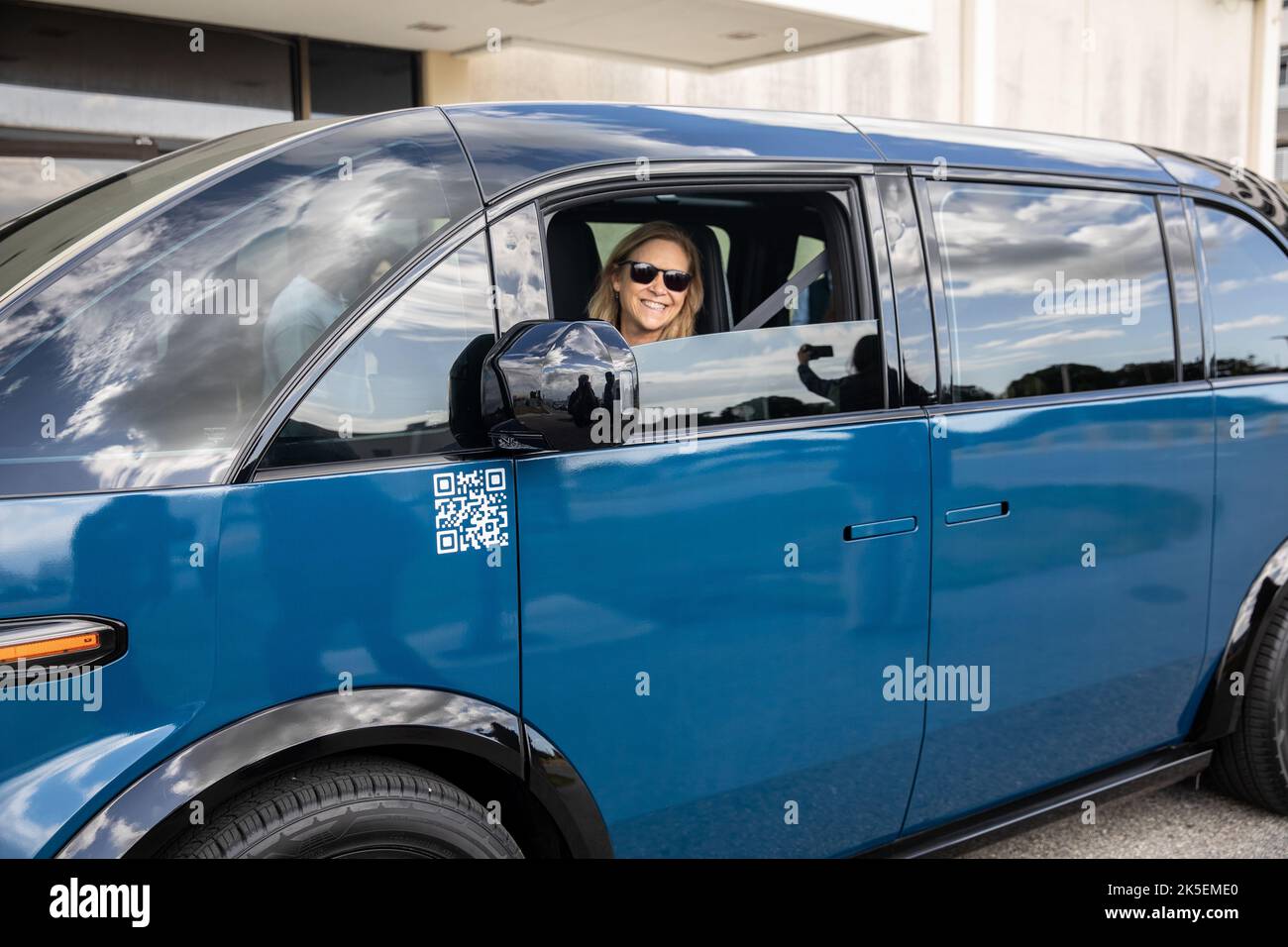 Janet Petro test drove a concept crew transportation vehicle (CTV) for ...