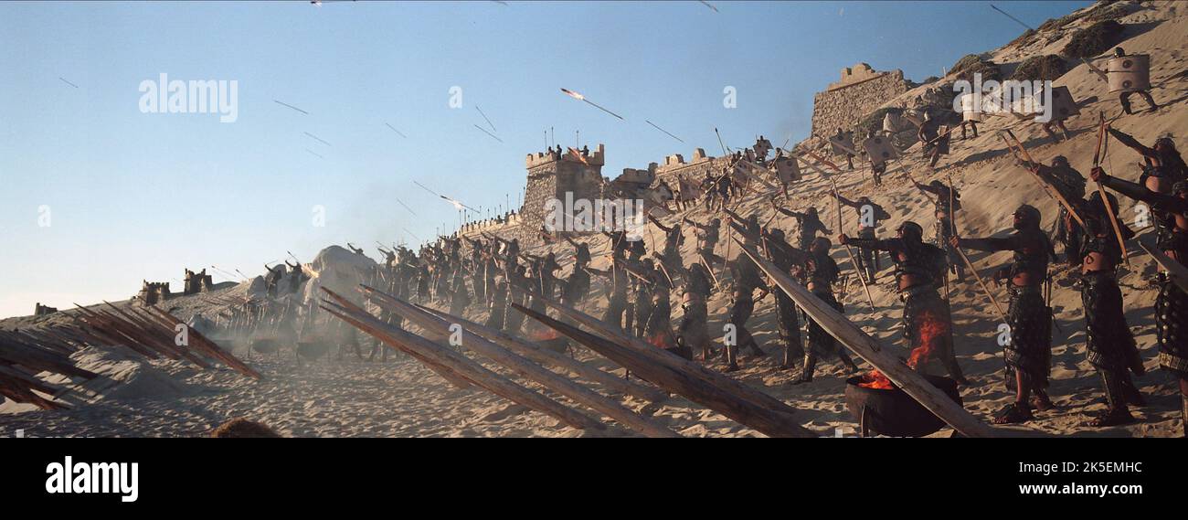 SOLDIERS FIRING ARROWS, TROY, 2004 Stock Photo - Alamy