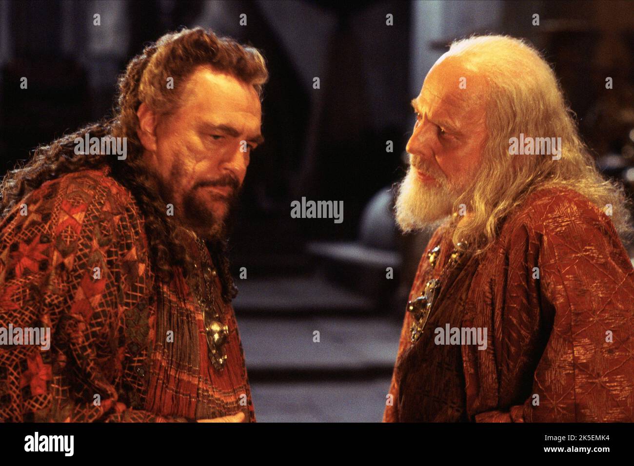 BRIAN COX, JOHN SHRAPNEL, TROY, 2004 Stock Photo - Alamy