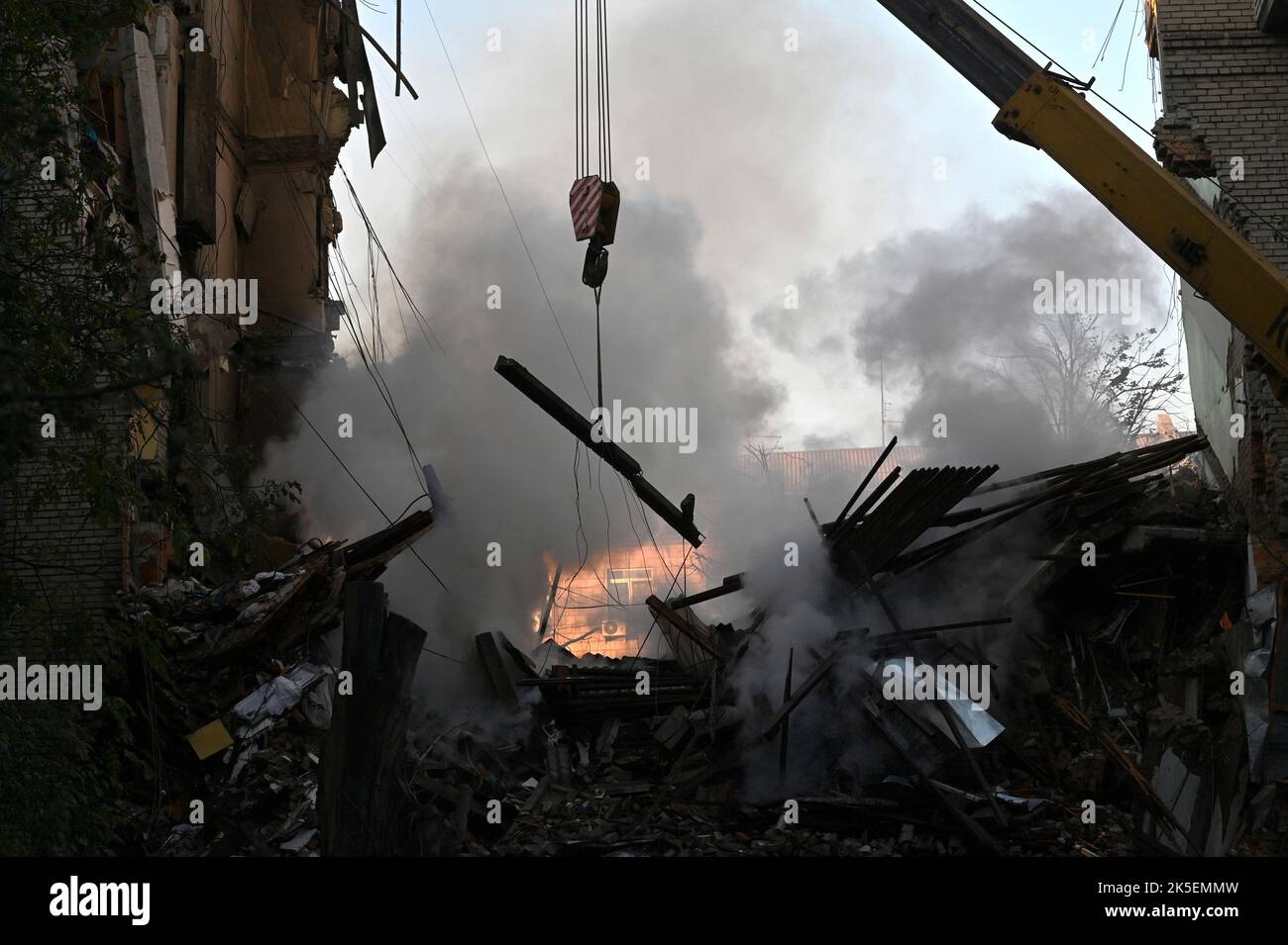 Zaporizhzhia, Ukraine. 06th Oct, 2022. ZAPORIZHZHIA, UKRAINE - OCTOBER ...