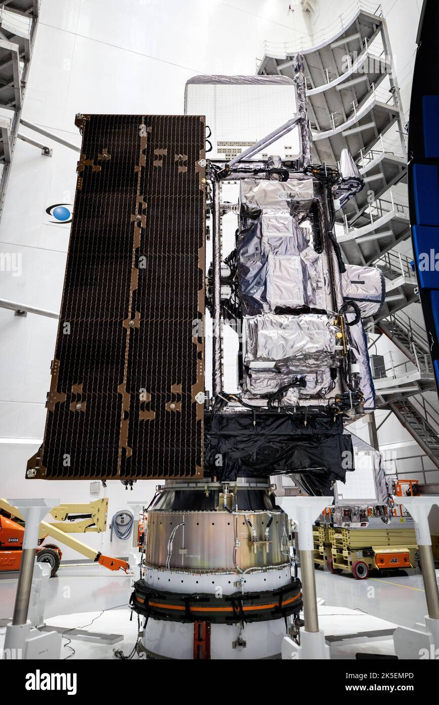 NOAA’s Geostationary Operational Environmental Satellite-T (GOES-T) is ...