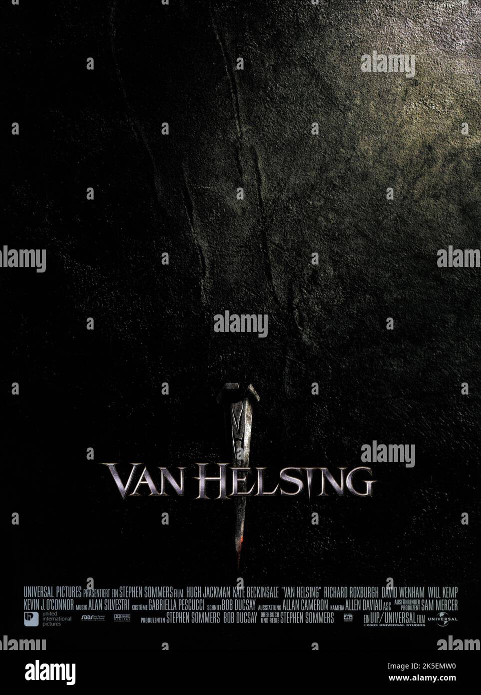 FILM POSTER, VAN HELSING, 2004 Stock Photo - Alamy