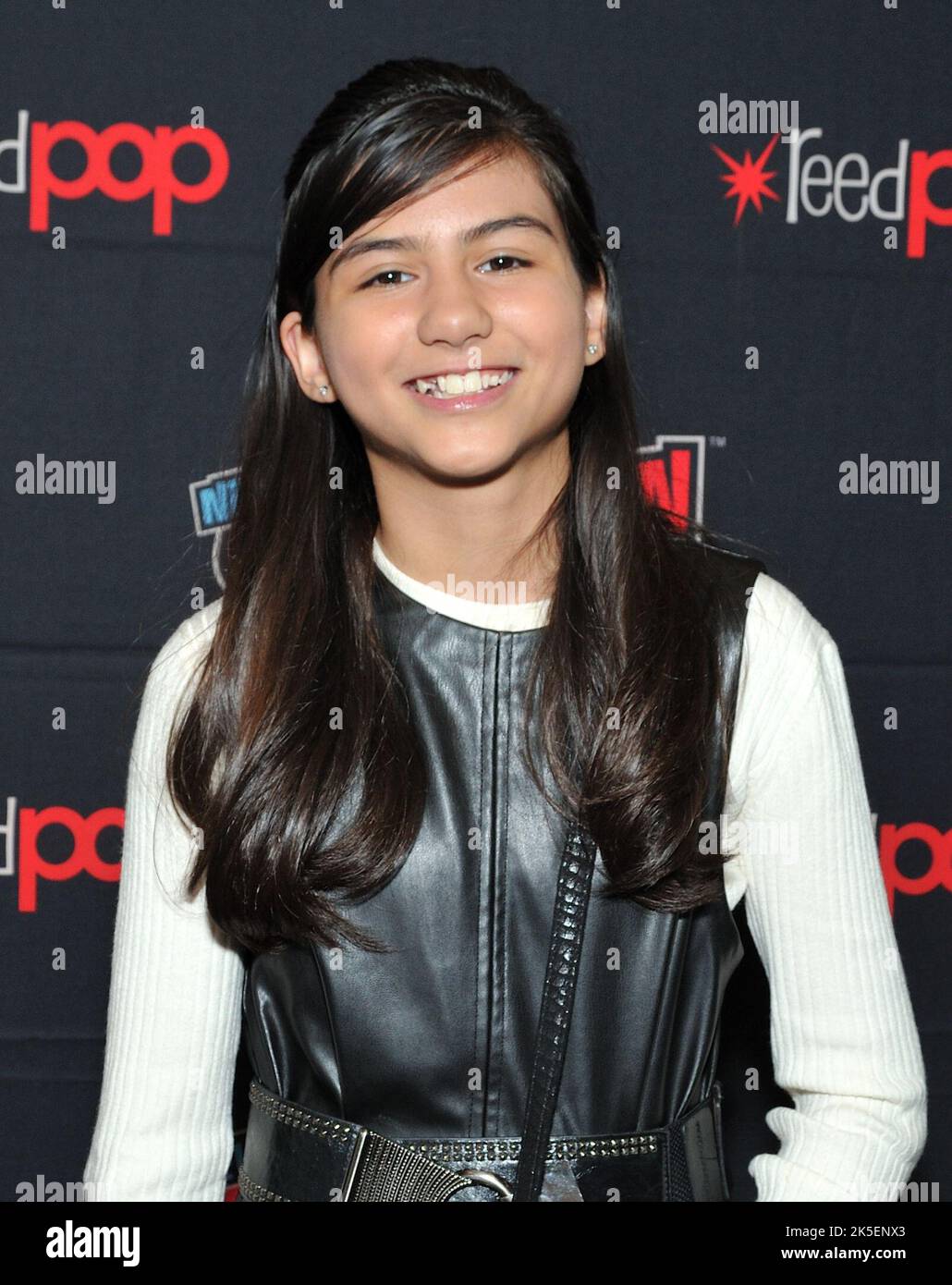 Madison Taylor Baez attends the premiere of Let The Right One In at ...