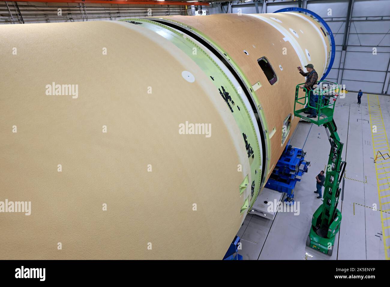 NASA joined the Space Launch System rocket’s core stage forward ...