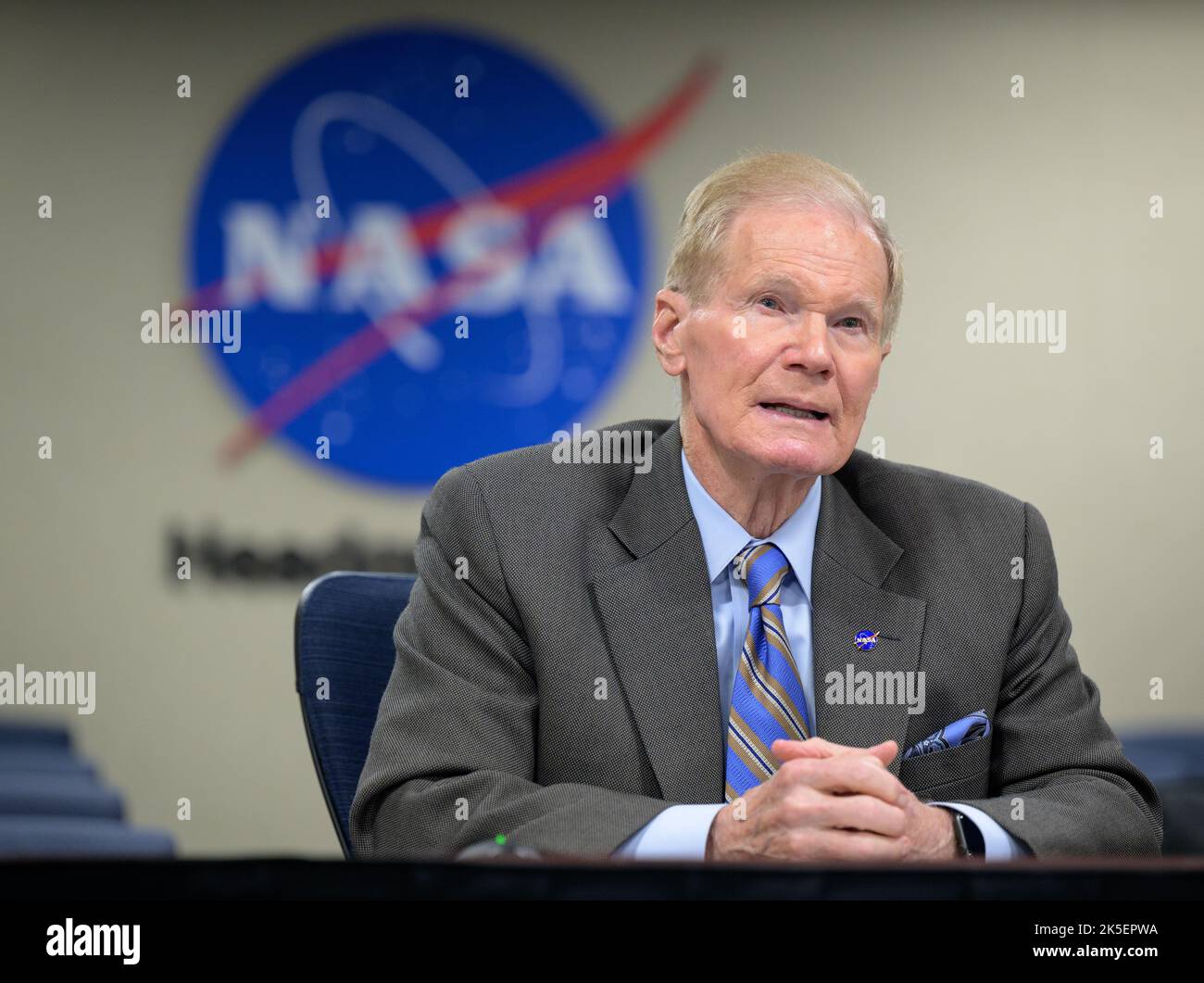NASA Administrator Bill Nelson gives welcoming remarks during an ... NASA Administrator Bill Nelson gives welcoming remarks during an ...