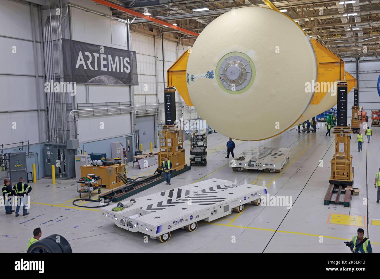 NASA is preparing major pieces of the Space Launch System rocket’s core ...