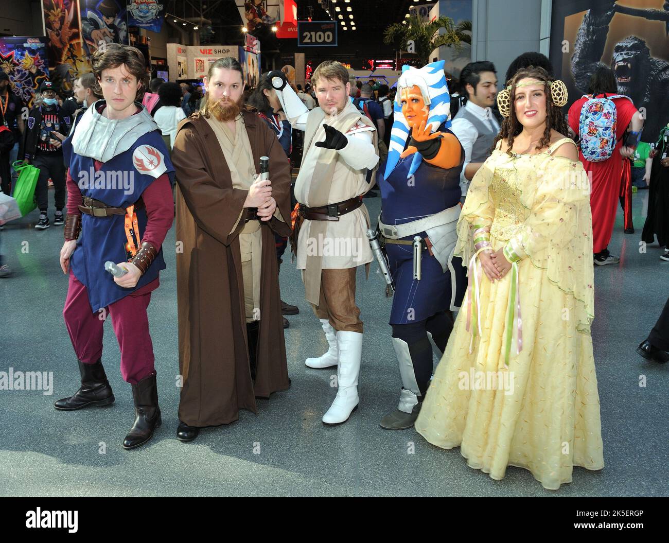New York, USA. 07th Oct, 2022. Cosplay outfits at ComicCon NY 2022 at ...