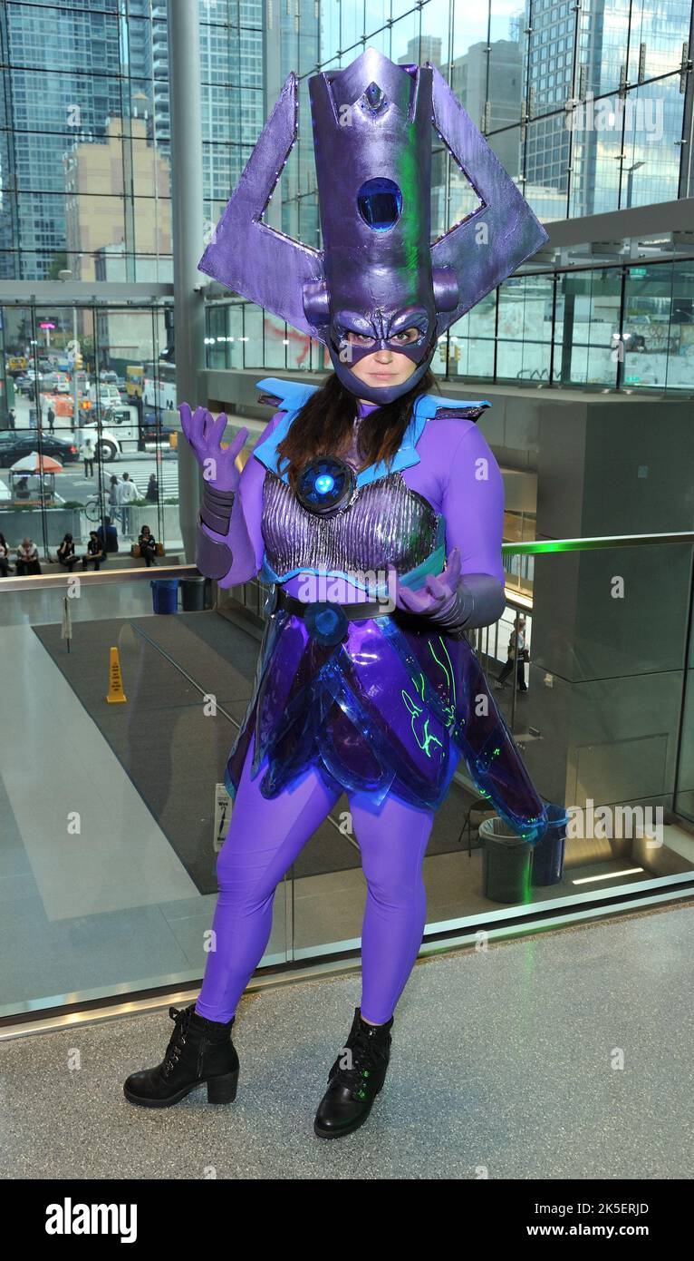New York, USA. 07th Oct, 2022. Cosplay outfits at ComicCon NY 2022 at ...