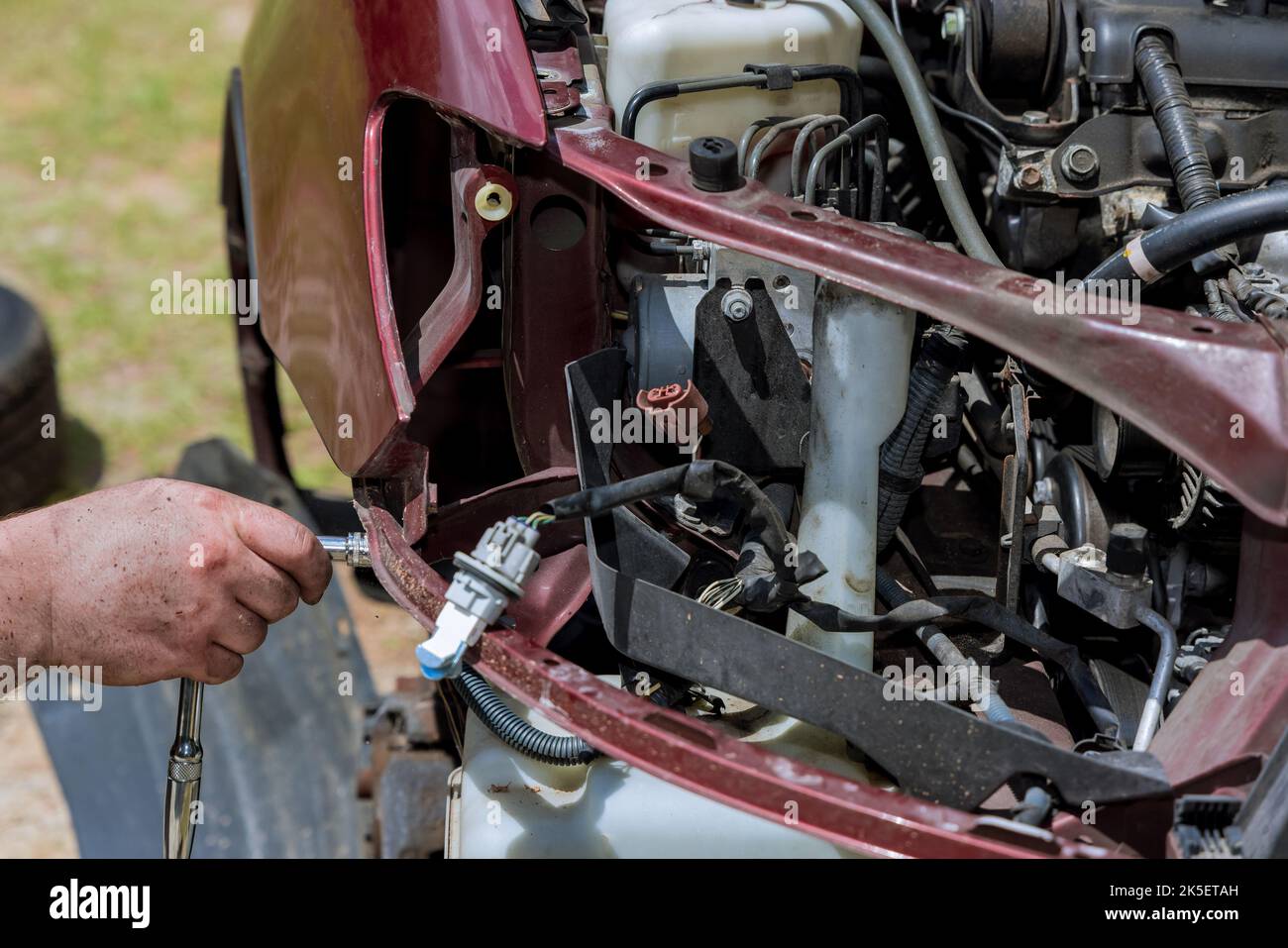 Result of damage sustained in car accident may necessitate new ...