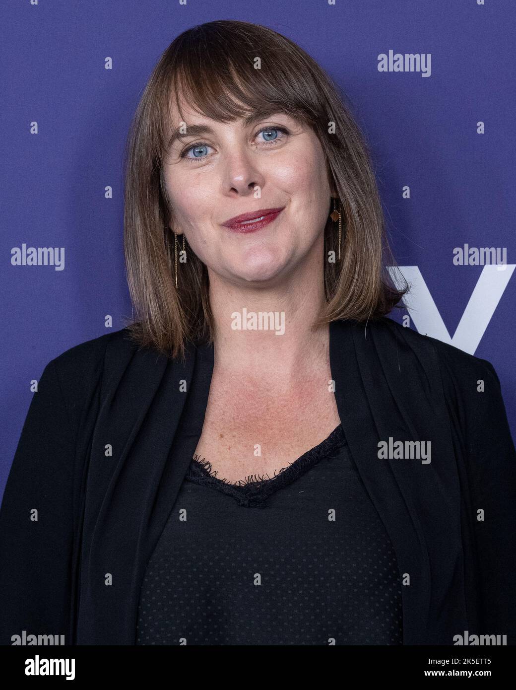New York, USA. 07th Oct, 2022. Amy Foote arrives for the presentation ...