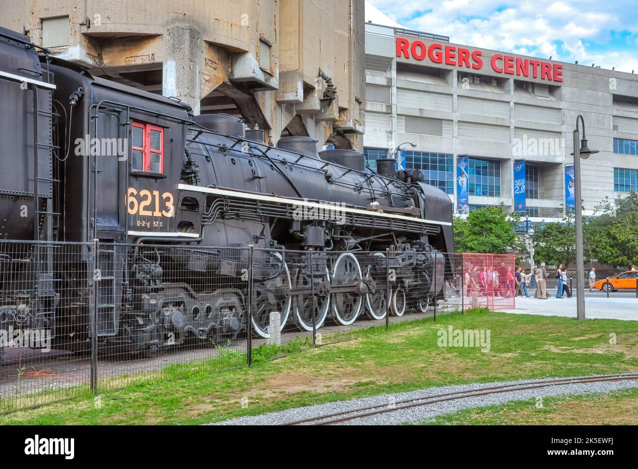roundhouse park, railroad museum, toronto, canada, 2011 Stock Photo - Alamy