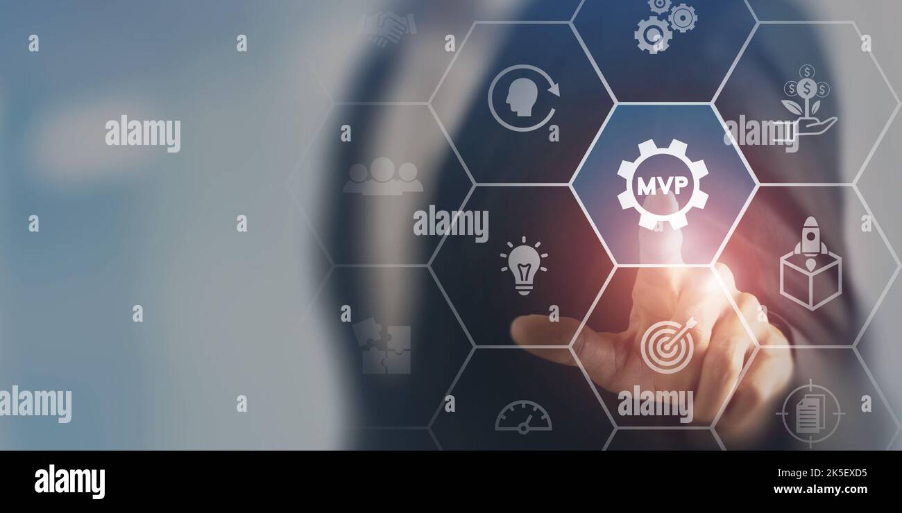 MVP, minimum viable product concept for lean startup. Life cycle of ...