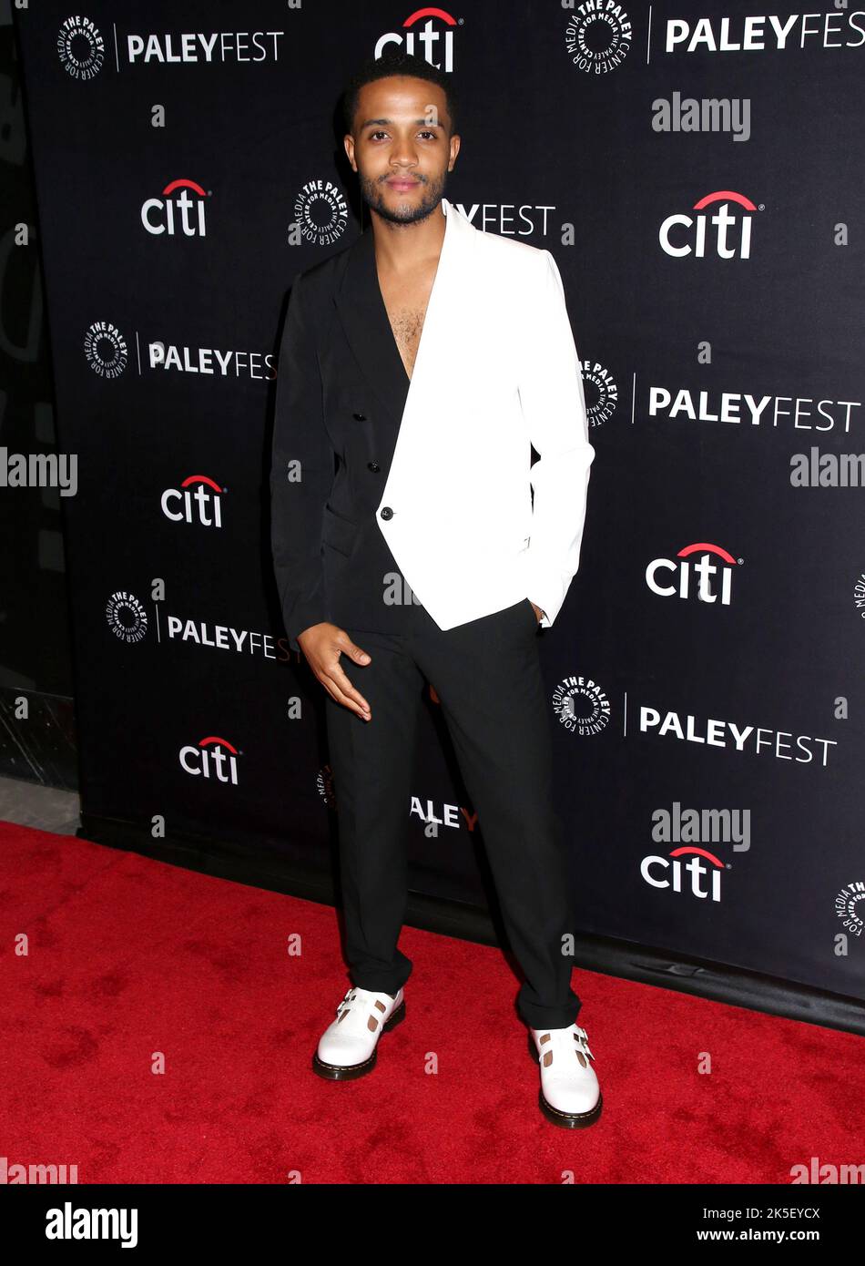 New York, USA. 07th Oct, 2022. Nicholas L. Ashe attending PaleyFest NY ...