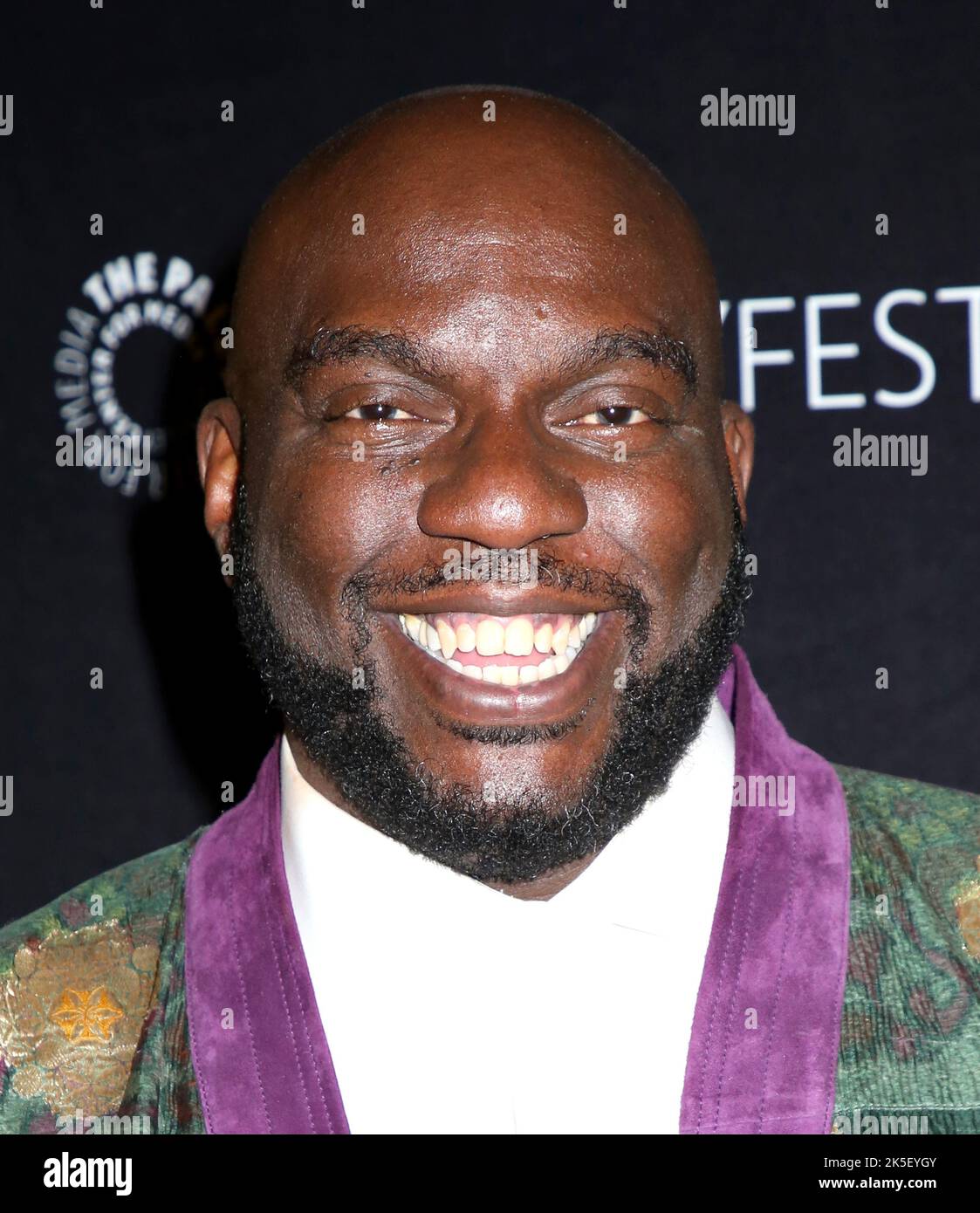 New York, USA. 07th Oct, 2022. Omar Dorsey attending PaleyFest NY ...