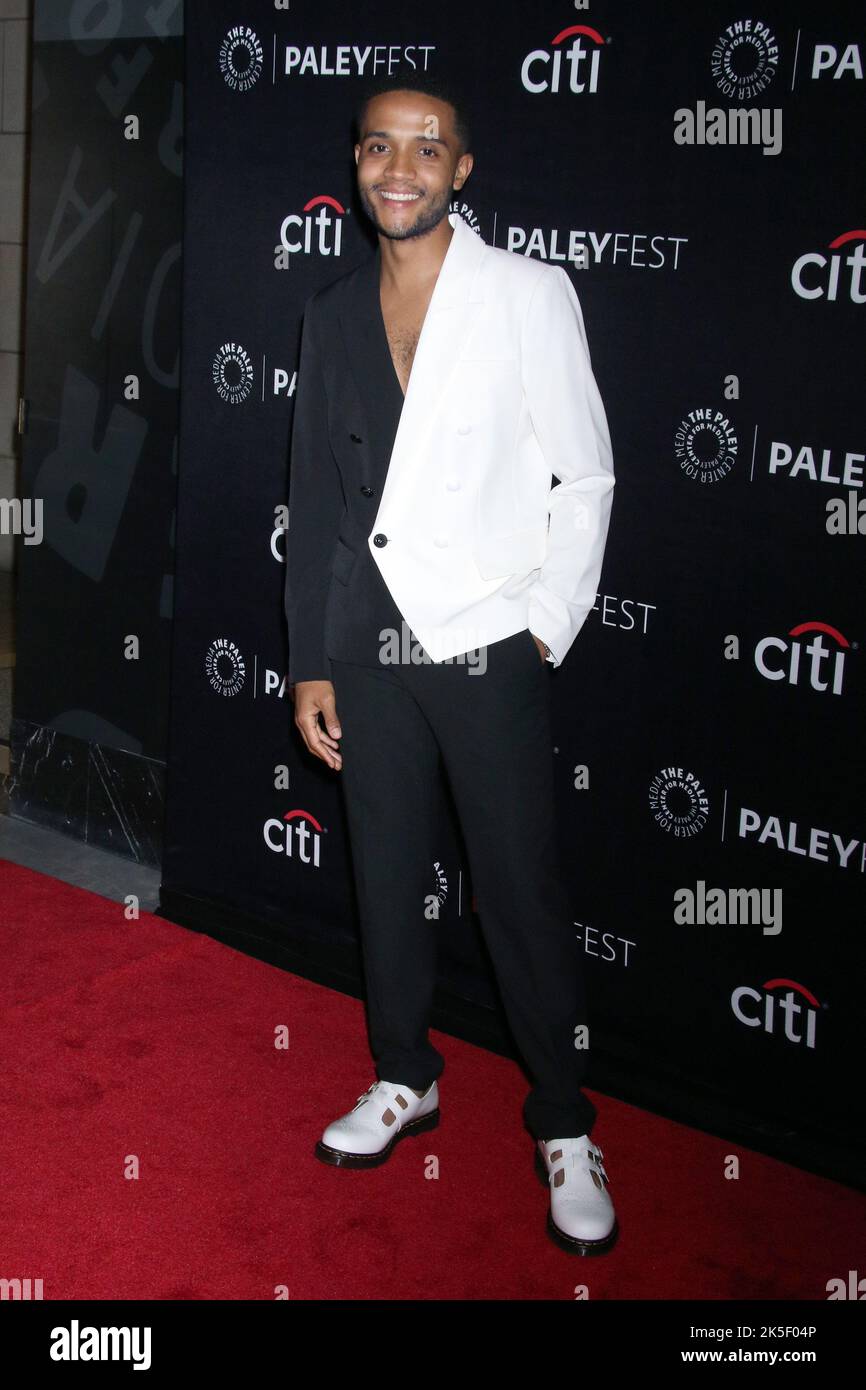 New York, NY, USA. 7th Oct, 2022. Nicholas L. Ashe at the Paley Center ...