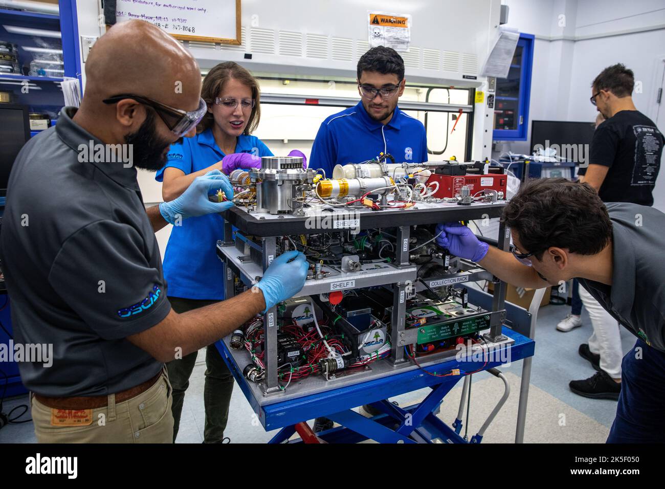 NASA's Trash to Gas team prepares flight hardware for OSCAR, a reactor ...