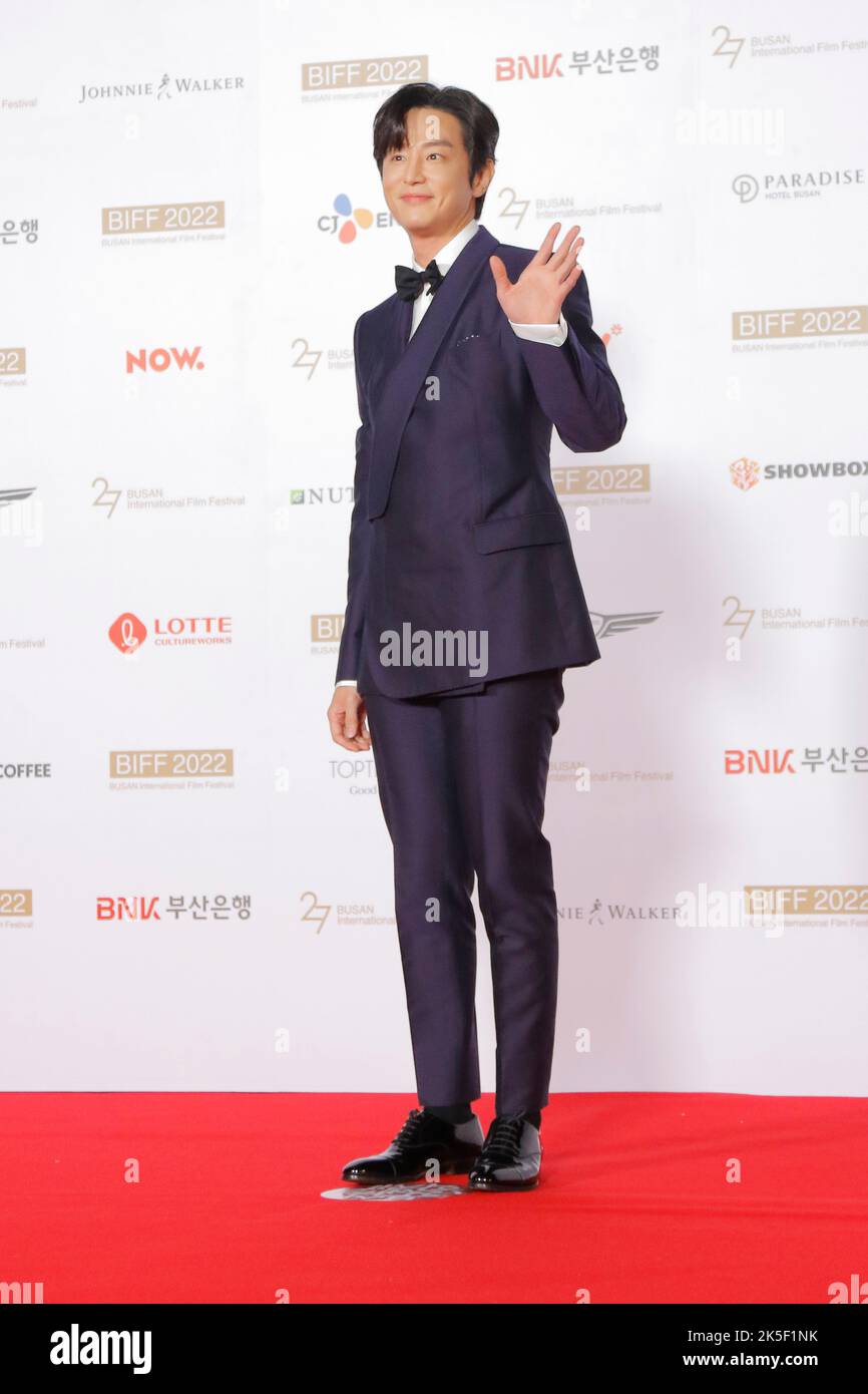 Oct 5, 2022-Busan, South Korea-Actor Kwon Yul pose for take a picture ...