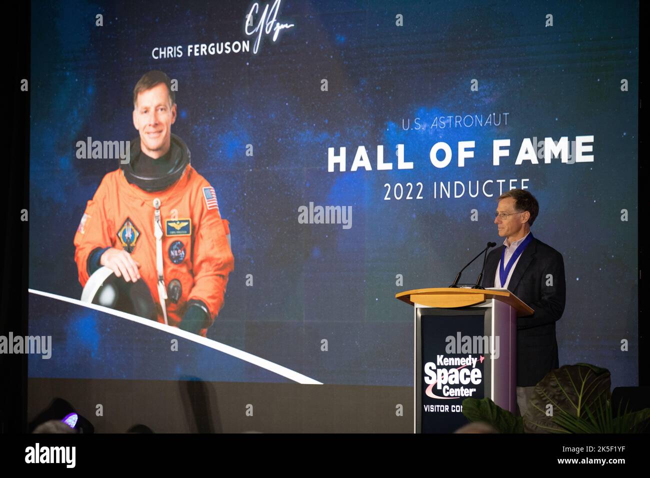 Chris Ferguson, former NASA astronaut, was inducted into the U.S ...