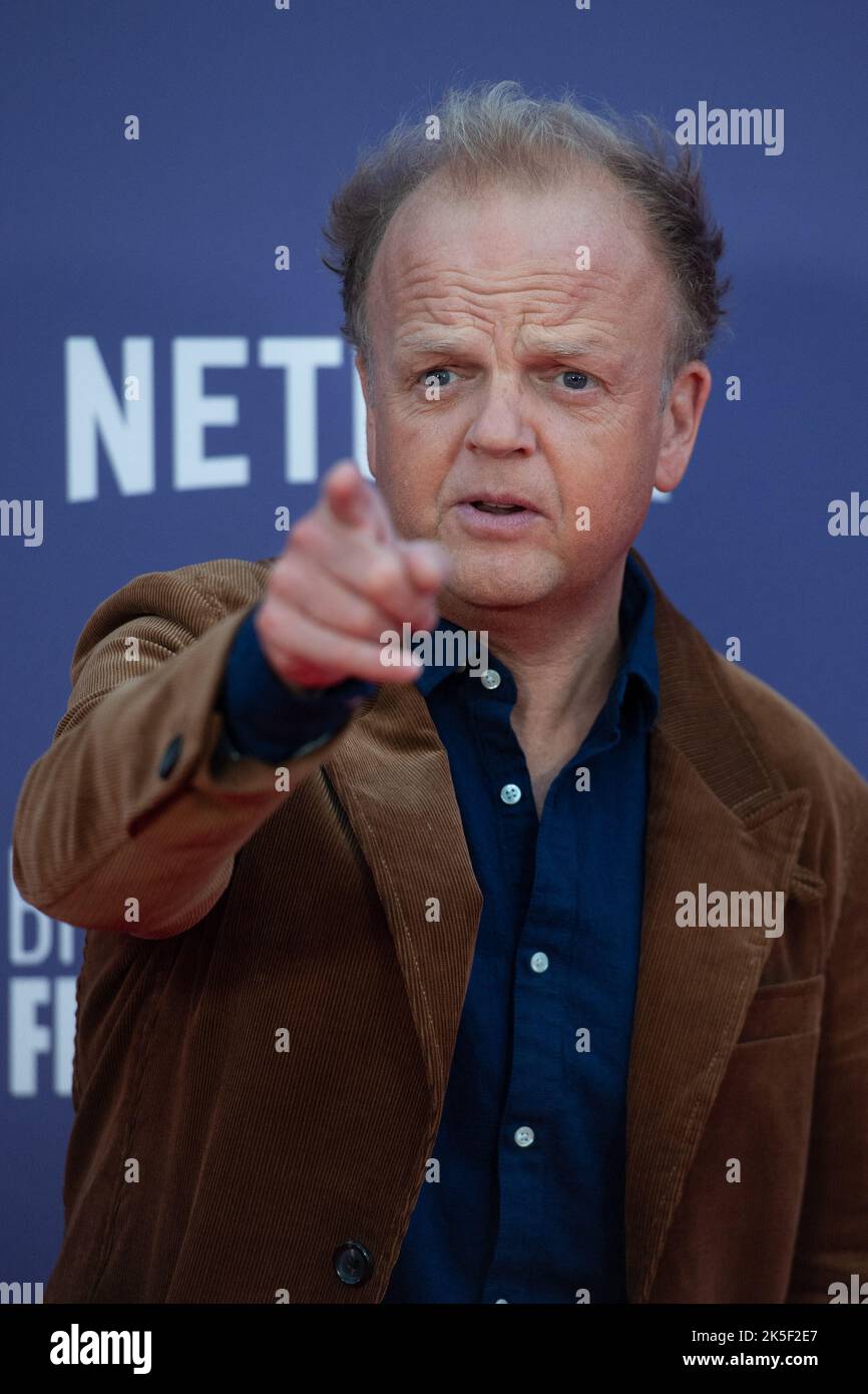Toby Jones attending The Wonder Premiere as part of the 66th BFI London ...