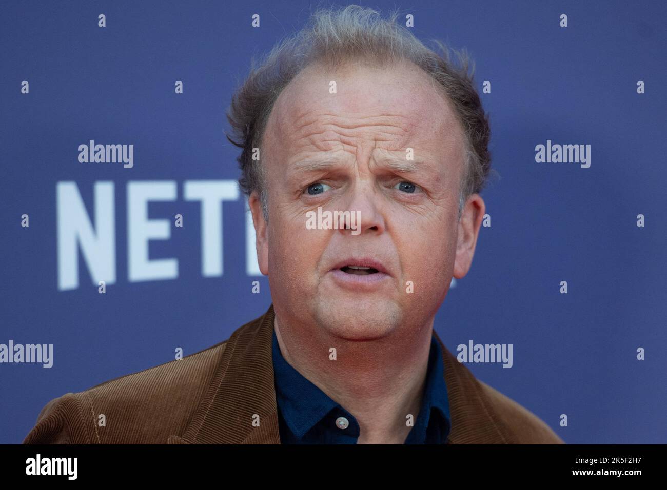 Toby Jones attending The Wonder Premiere as part of the 66th BFI London ...