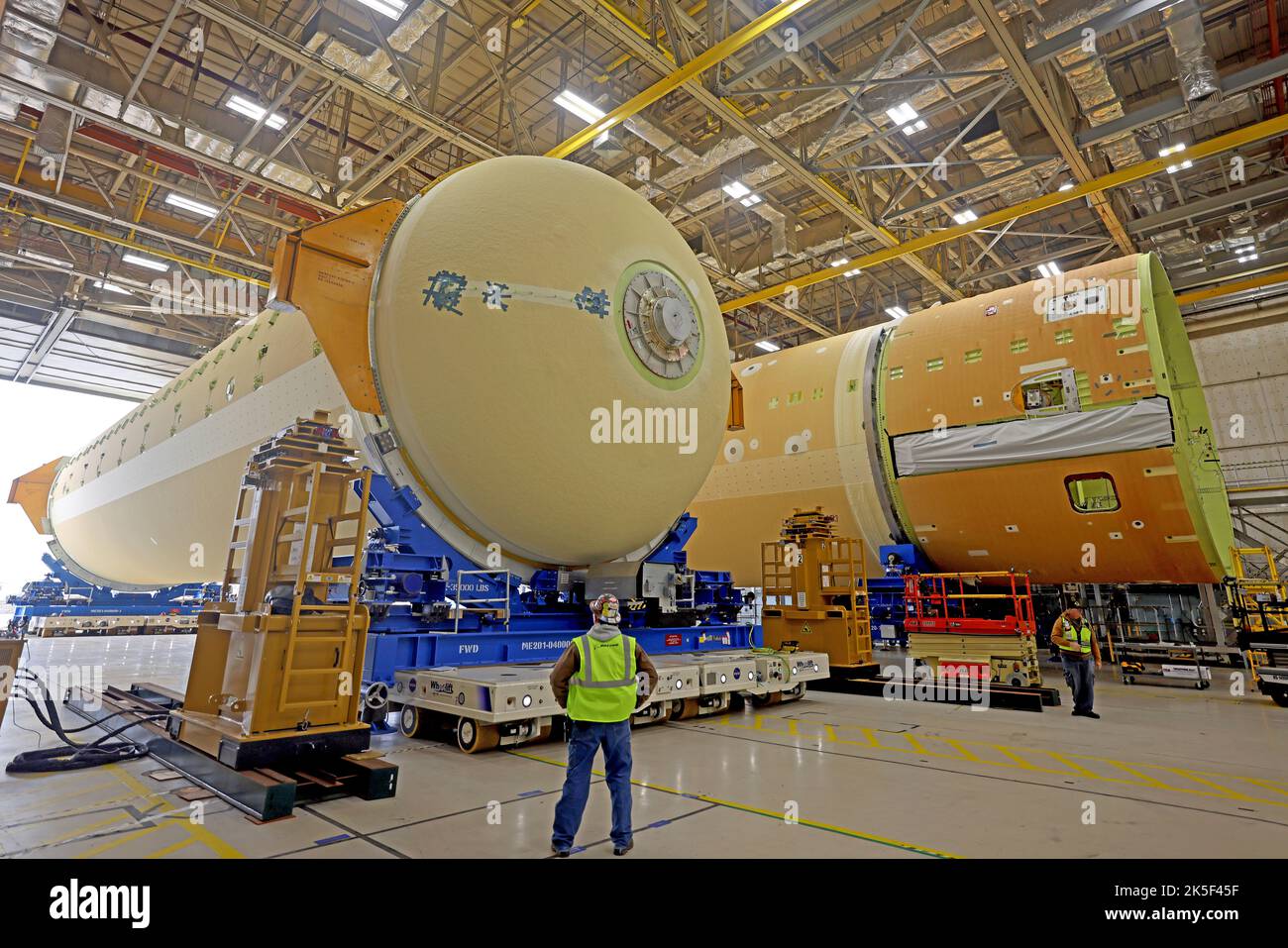 NASA is preparing major pieces of the Space Launch System rocket’s core ...