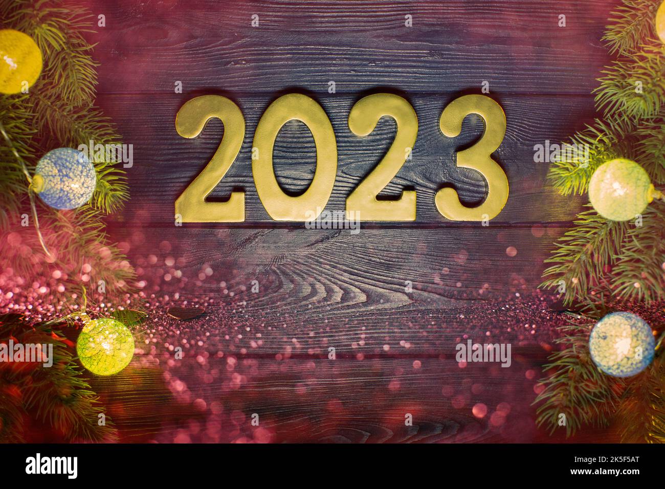 Happy new year 2023 cards hi-res stock photography and images - Alamy