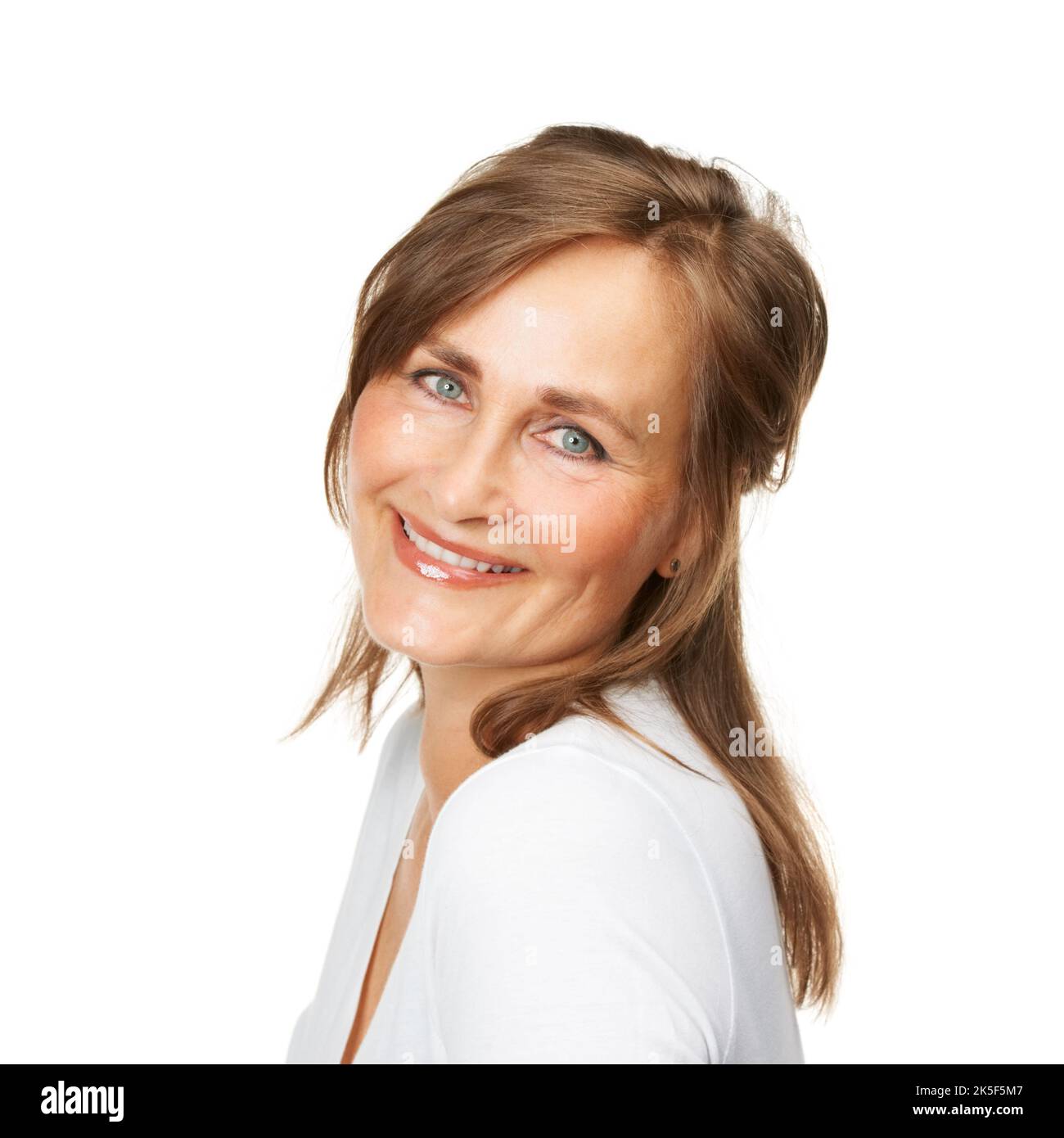 Half profile shot gorgeous middle hi-res stock photography and images ...