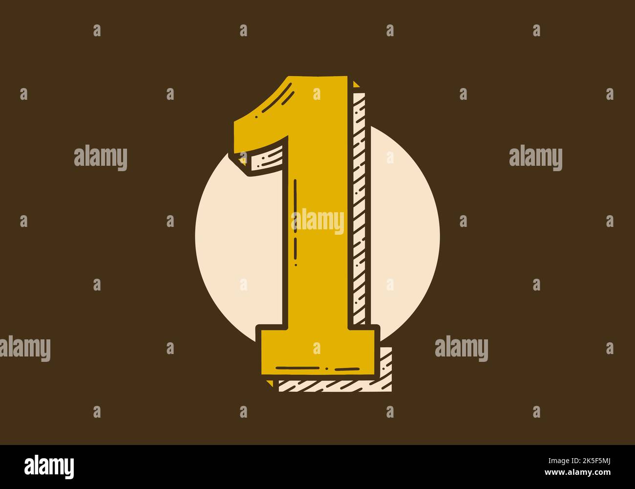 Number one vector 3d Stock Vector Images - Alamy