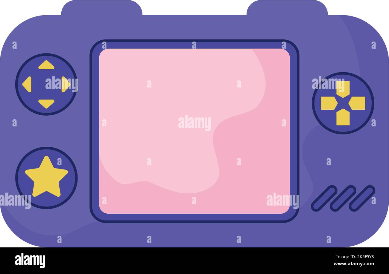 retro handle video game Stock Vector Image & Art - Alamy