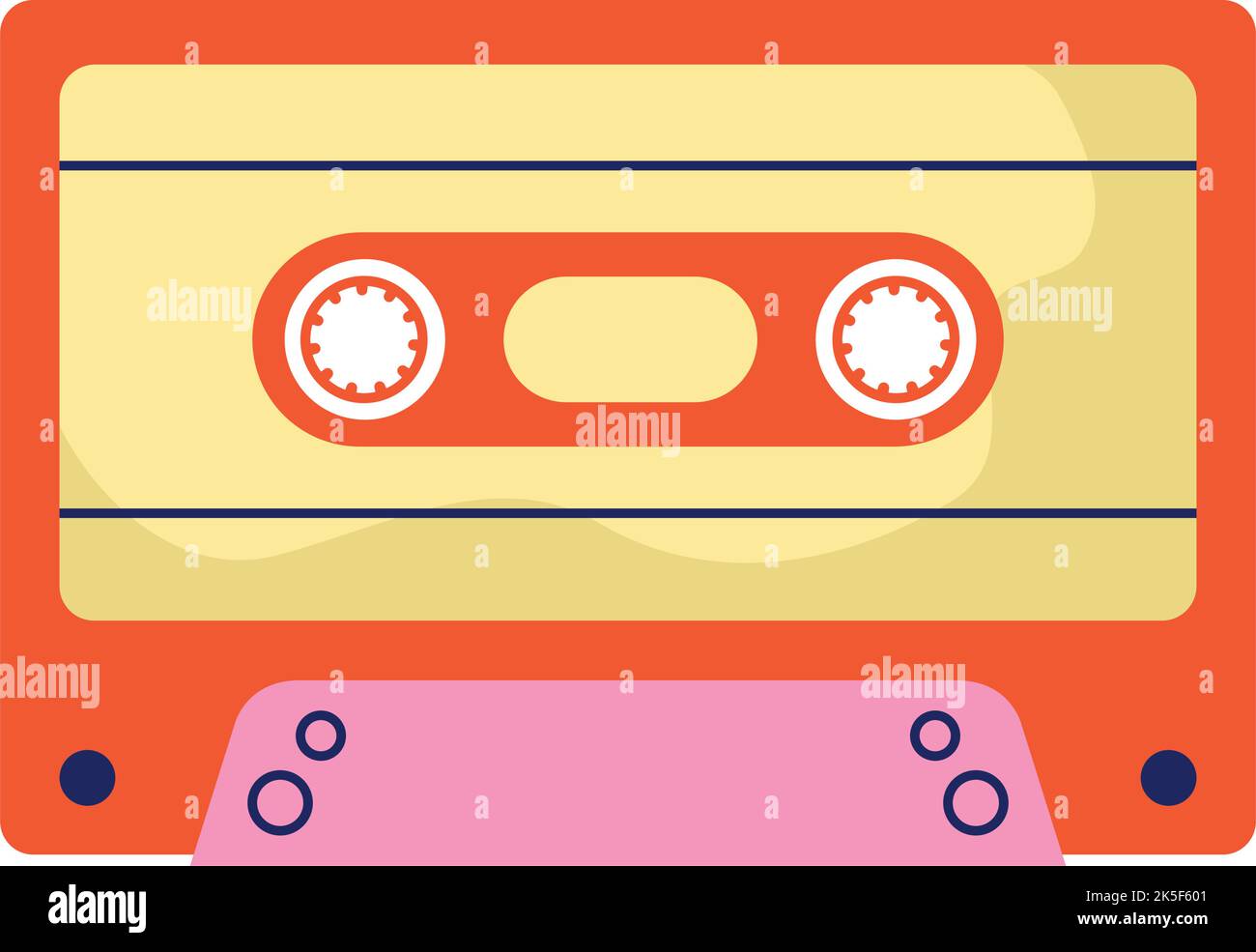 red cassette design Stock Vector Image & Art - Alamy