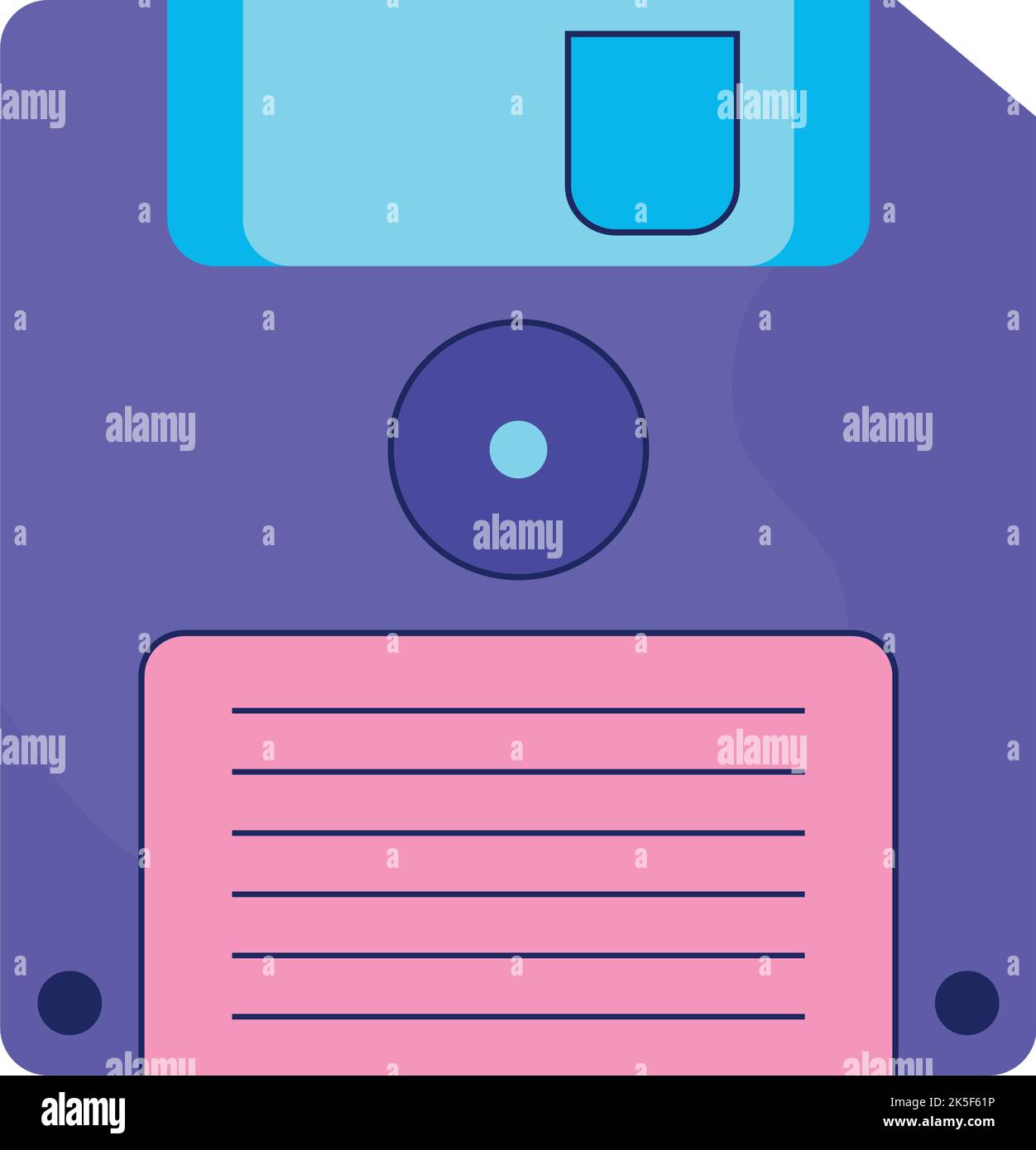 Cassette and floppy disk Cut Out Stock Images & Pictures - Alamy