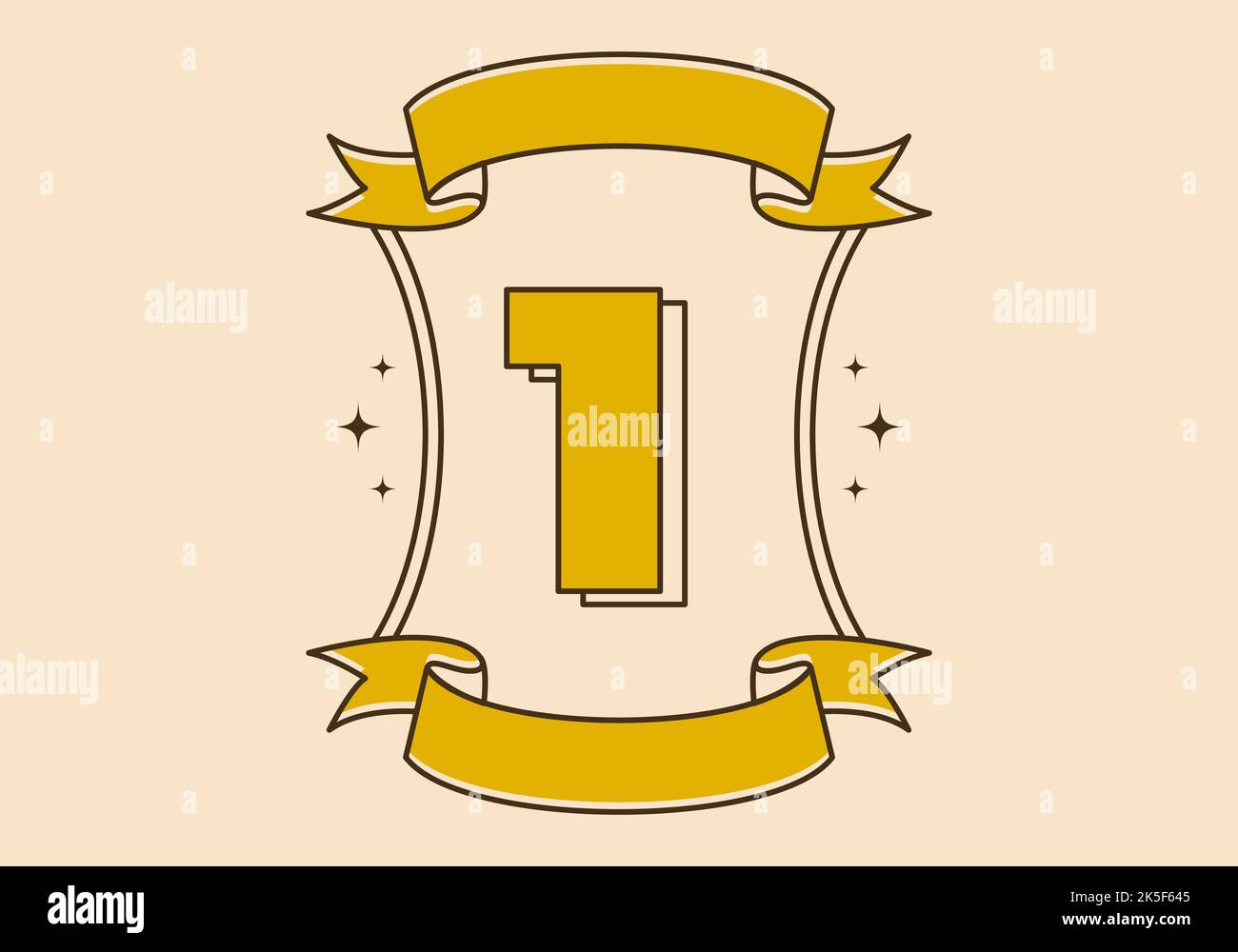 Vintage retro frame design hi-res stock photography and images - Alamy